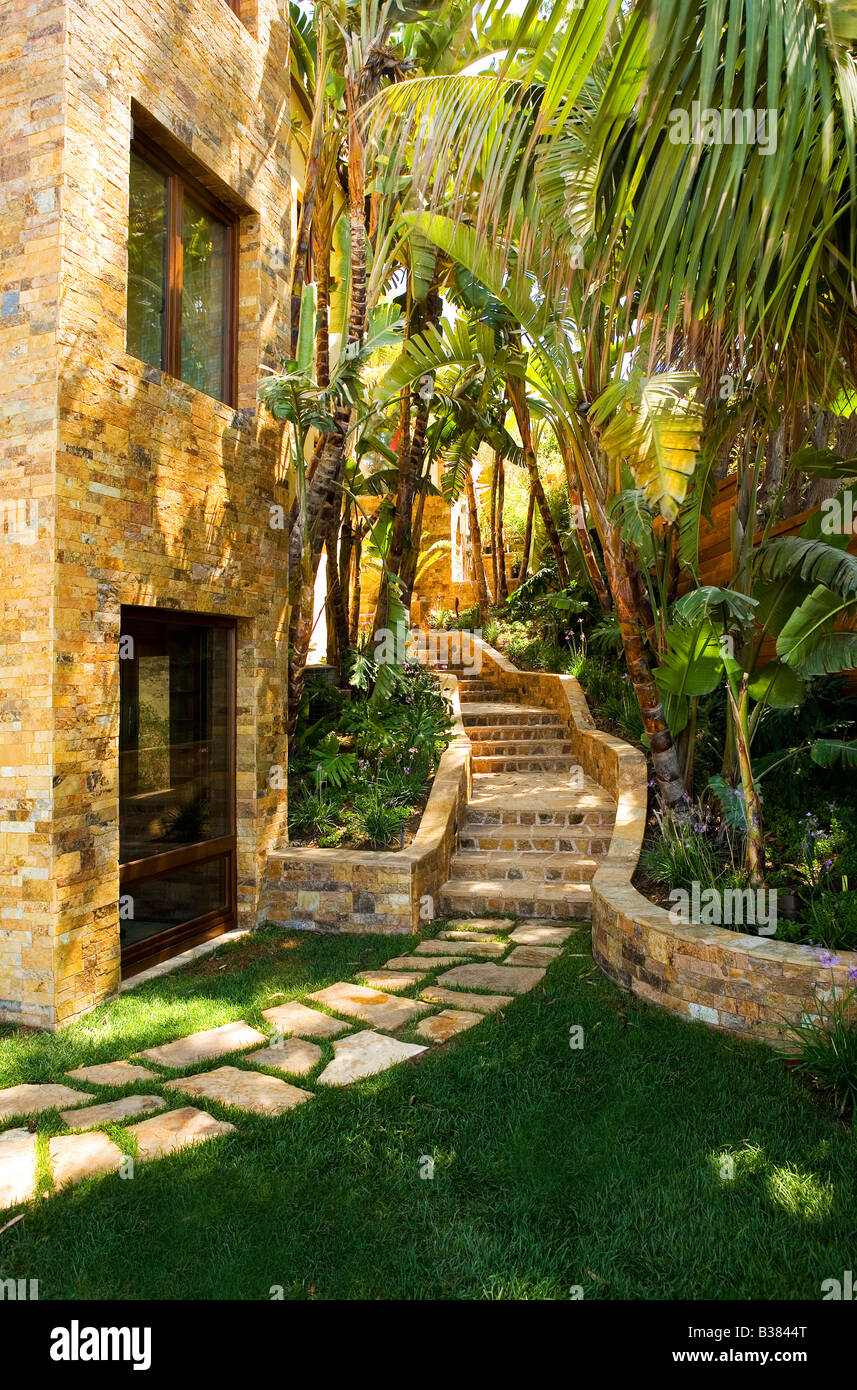 Garden Stone Steps High Resolution Stock Photography and Images - Alamy