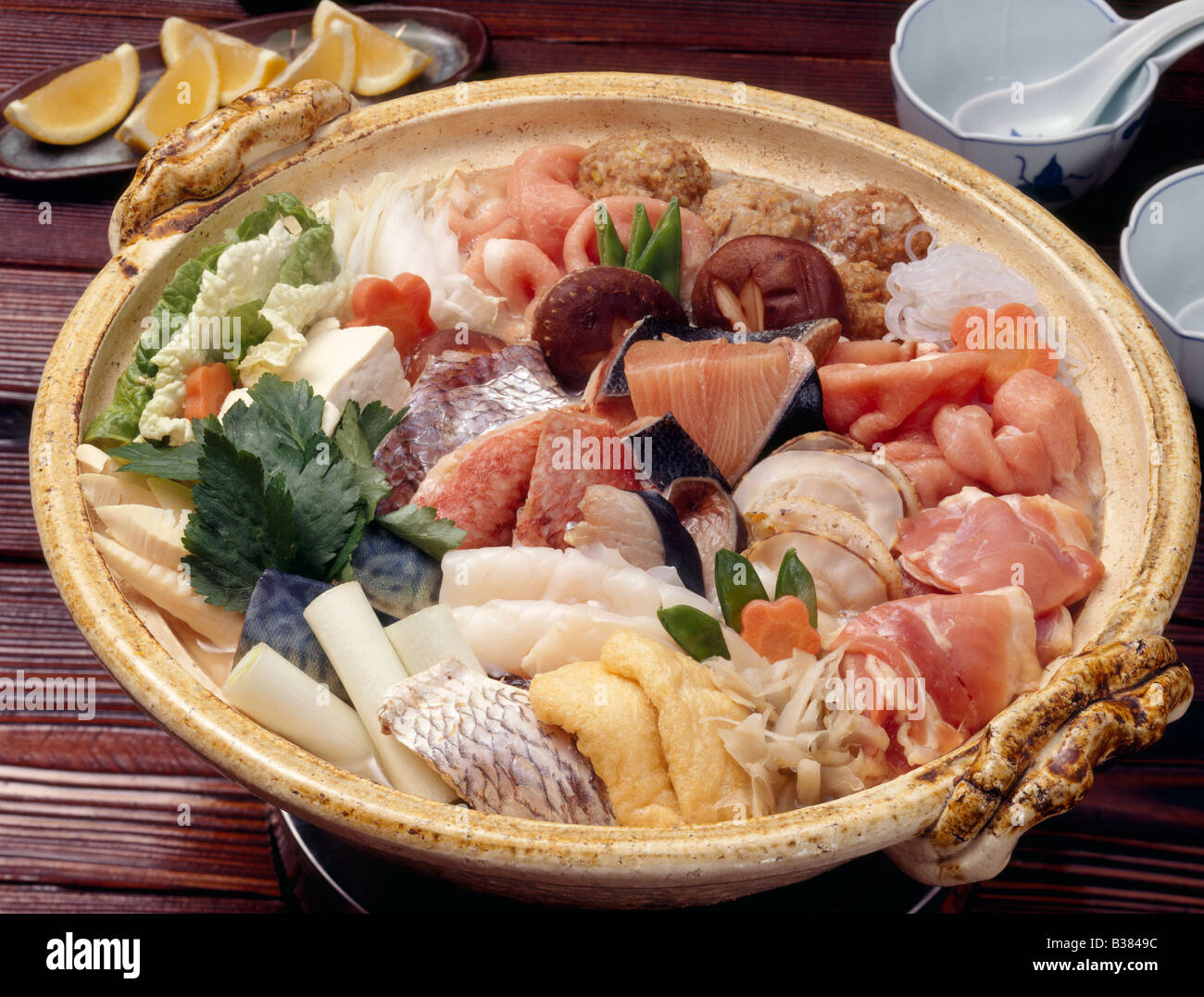 Hot pot dish Stock Photo - Alamy