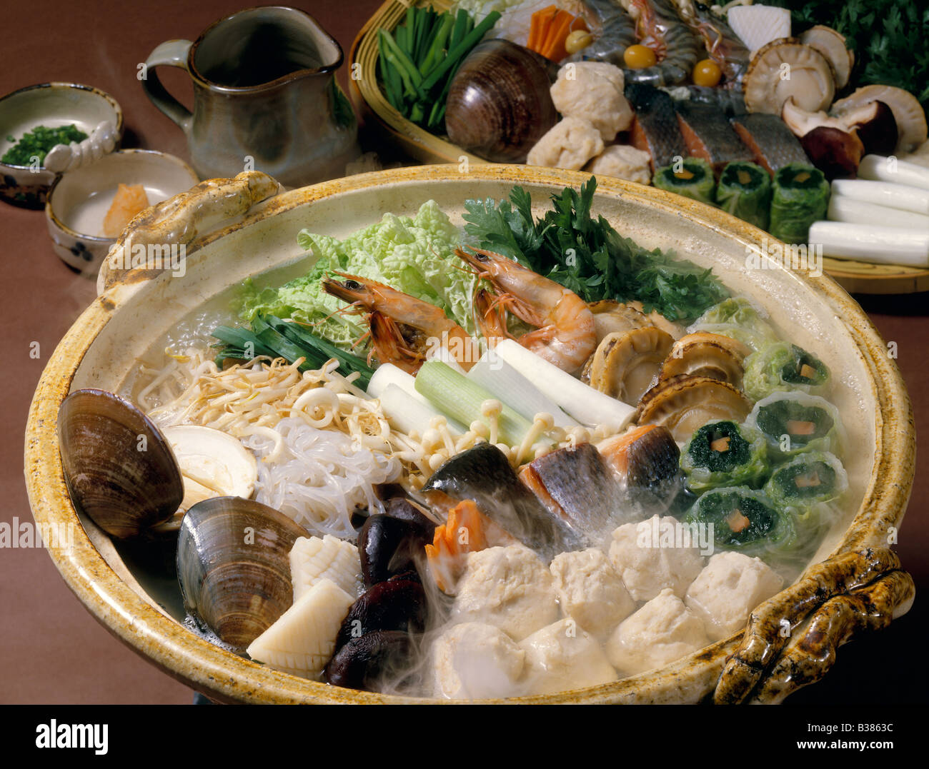 Hot pot dish Stock Photo - Alamy