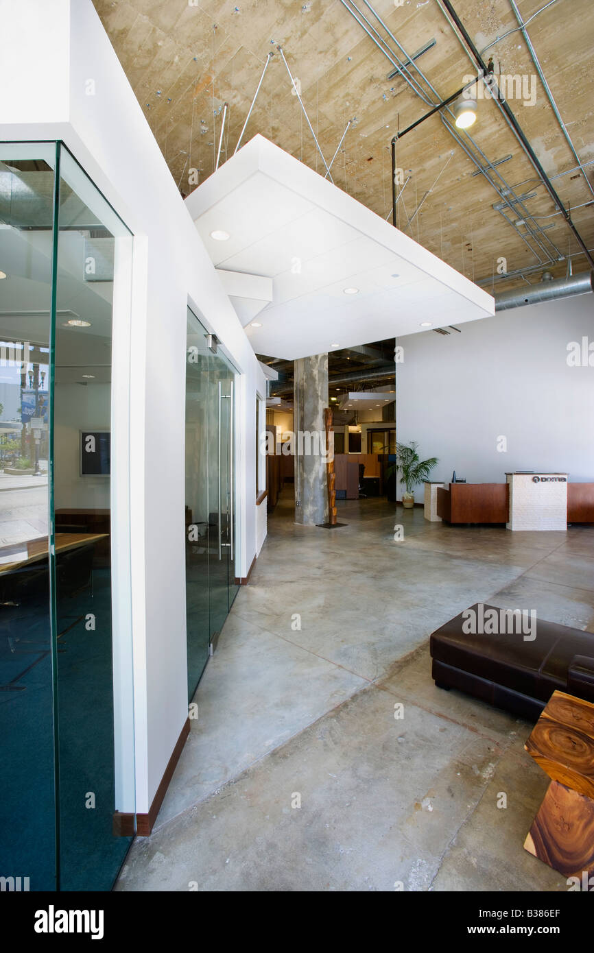 Interior view of a modern office building Stock Photo - Alamy