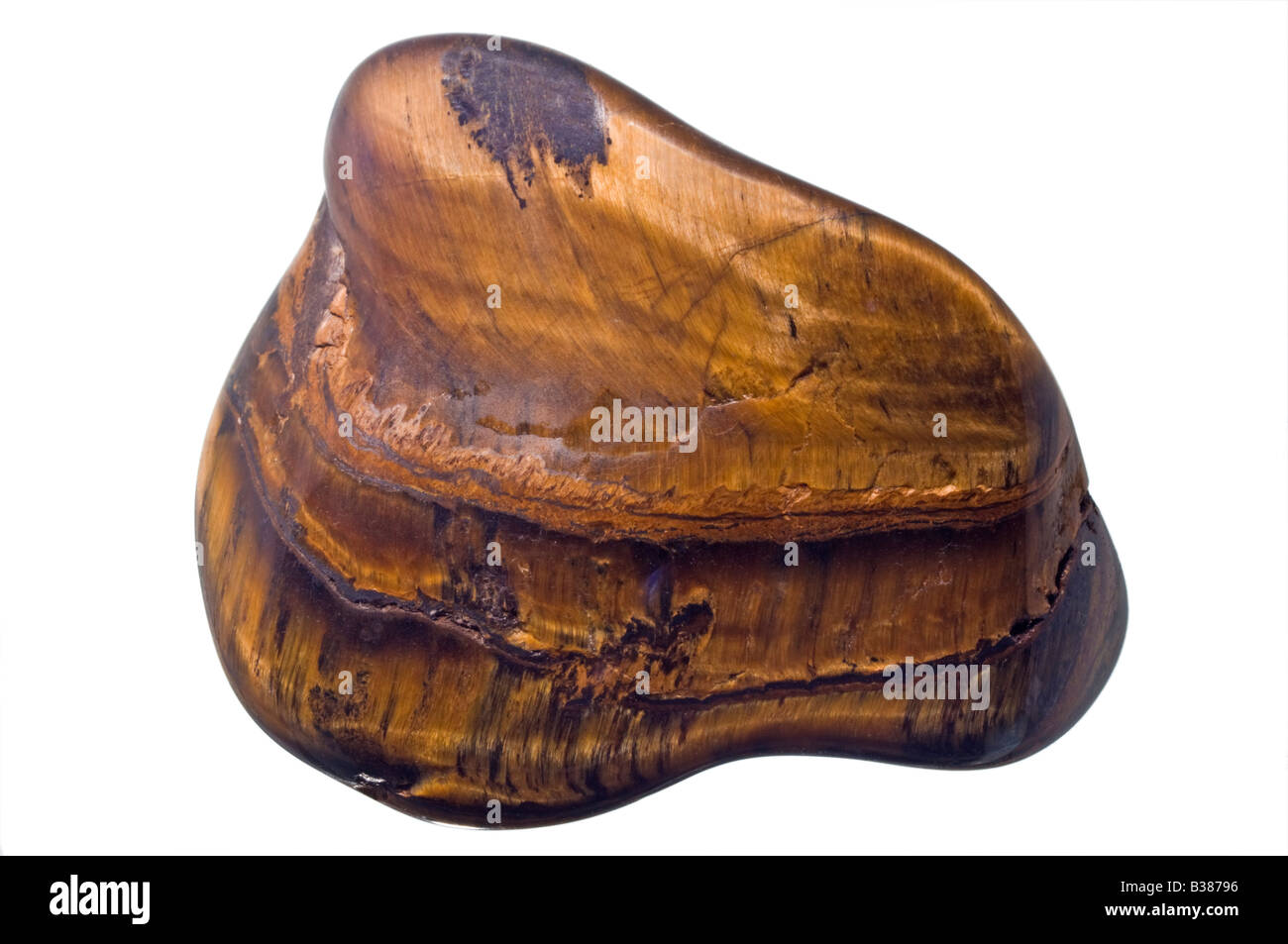 Rock mineral tigers eye Cut Out Stock Images & Pictures - Alamy