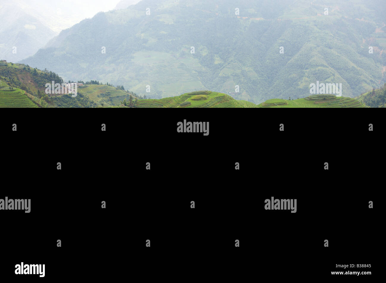 Ping An Rice Terraces Longsheng Longji Guilin China Building started in ...