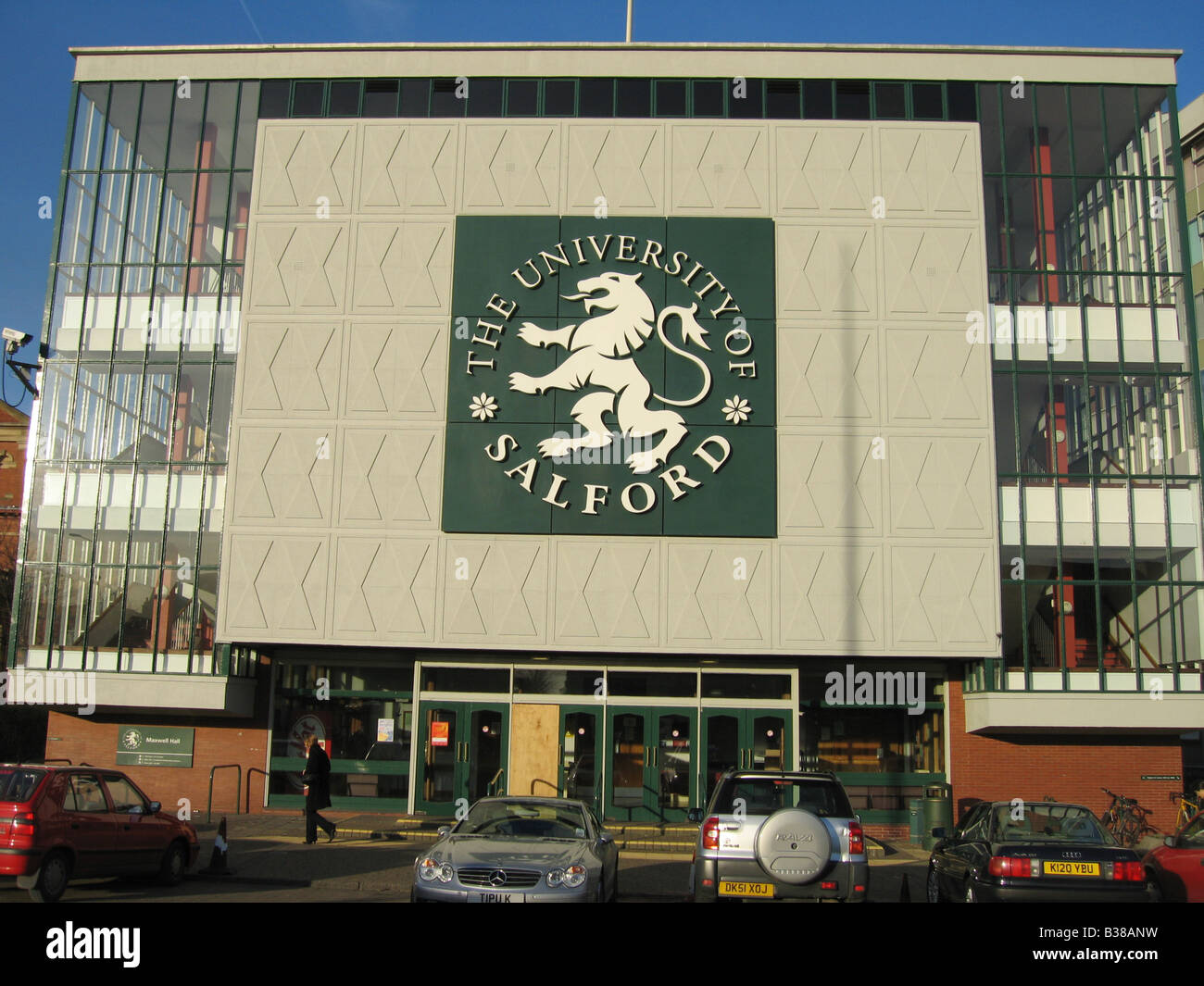 Maxwell Hall University of Salford UK Stock Photo - Alamy