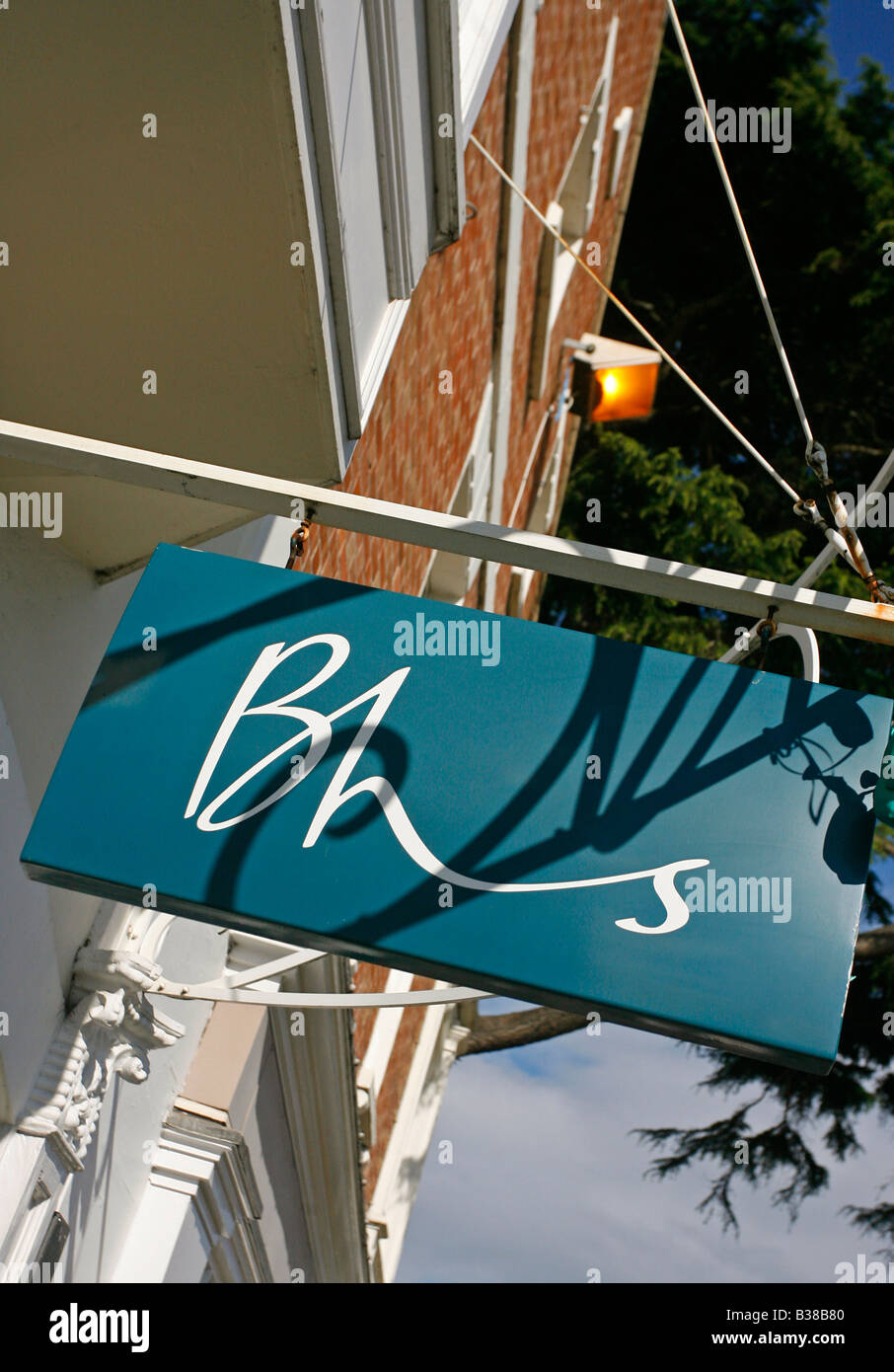BHS shop sign Stock Photo - Alamy