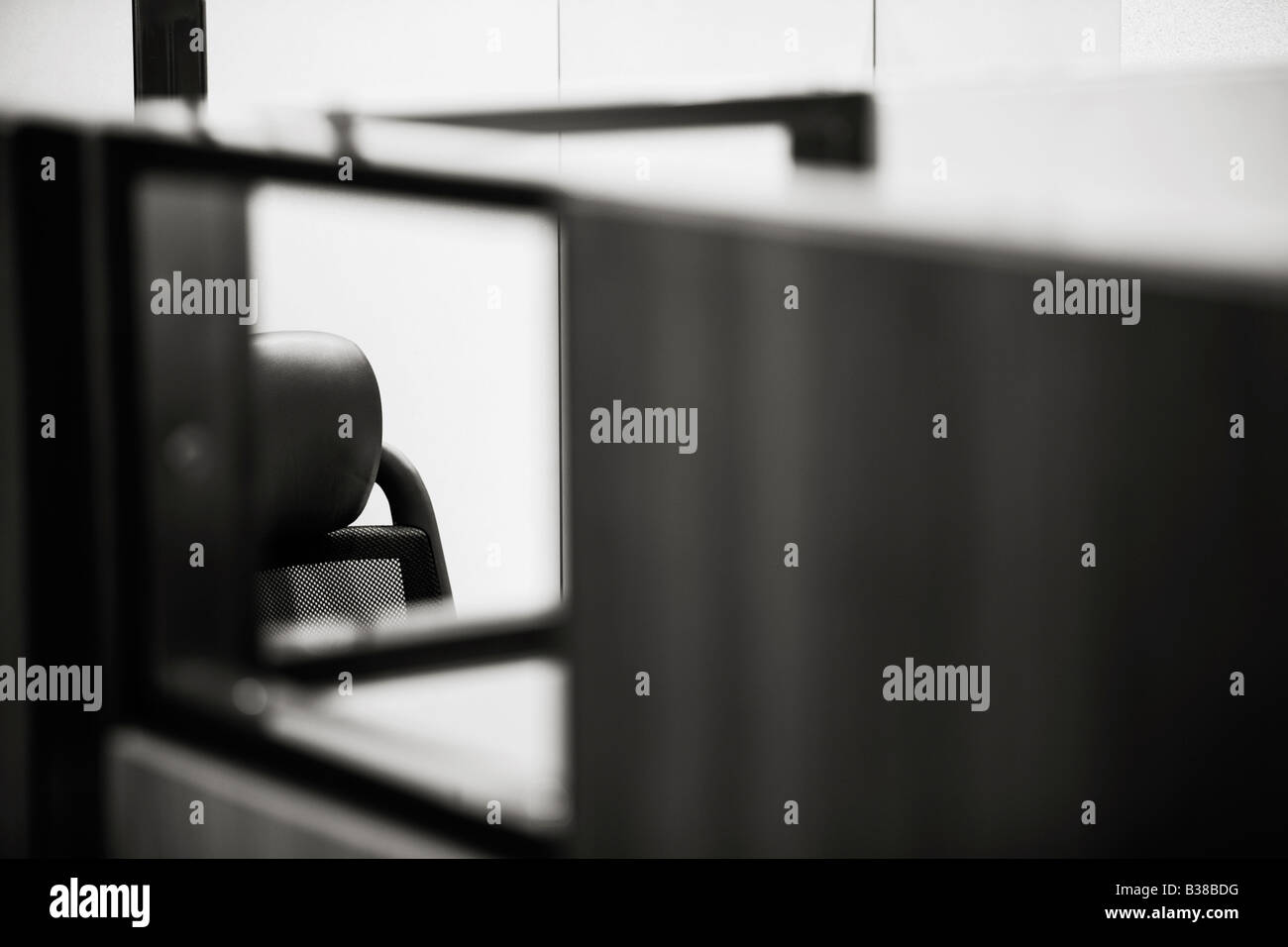 Interior of modern office cubicles Stock Photo - Alamy