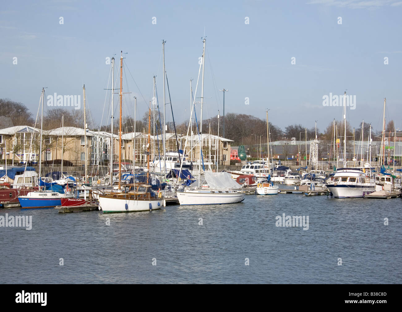 Preston Docks & Marina, Riversway, Preston, Lancashire, England, United ...