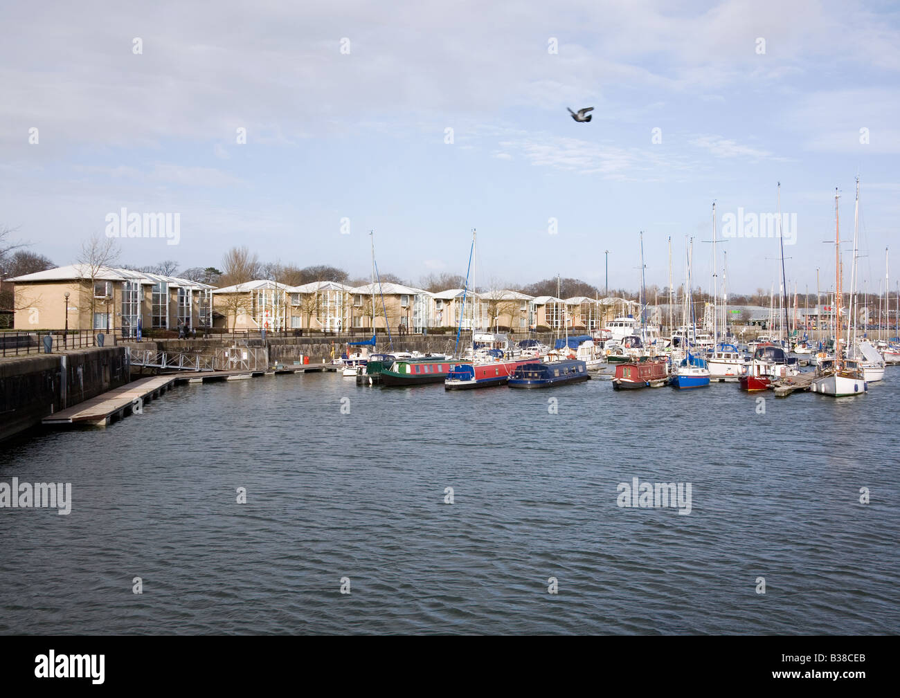 Preston Docks & Marina, Riversway, Preston, Lancashire, England, United ...