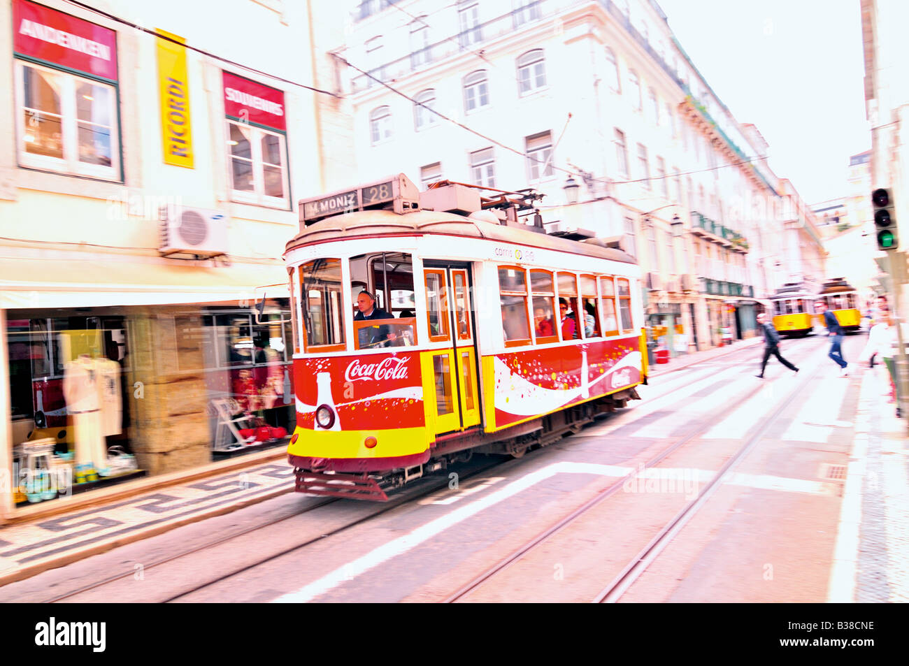 Lisbon tramway system hi-res stock photography and images - Alamy