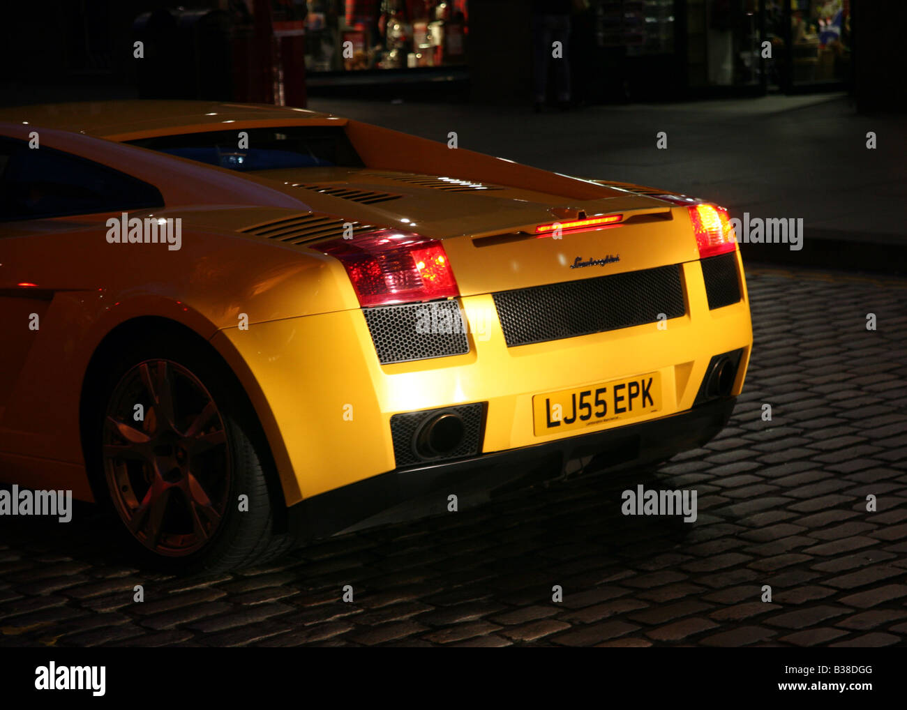 Lamborghini rear view hi-res stock photography and images - Alamy