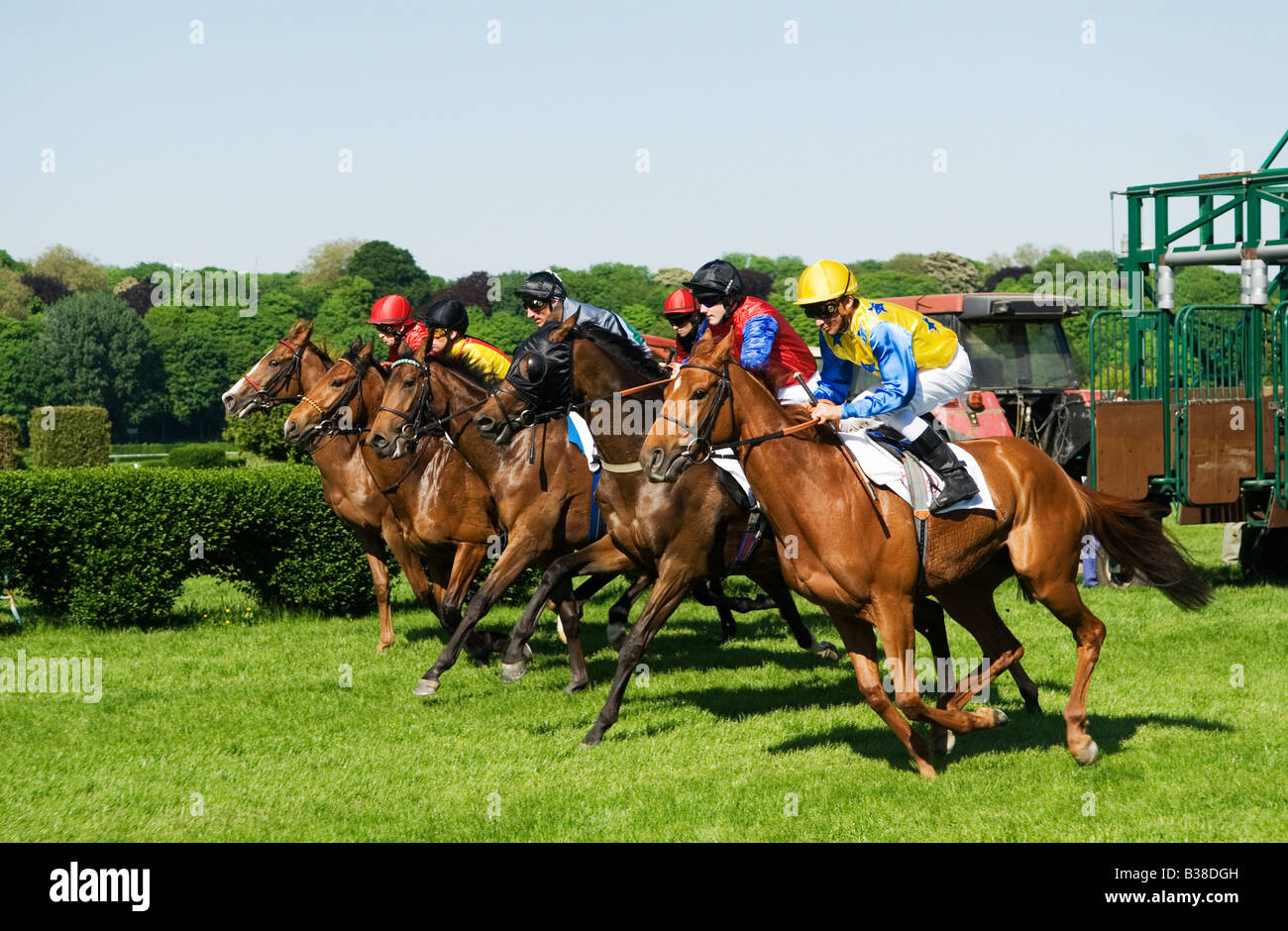 Jockey Horse Race High Resolution Stock Photography and Images - Alamy