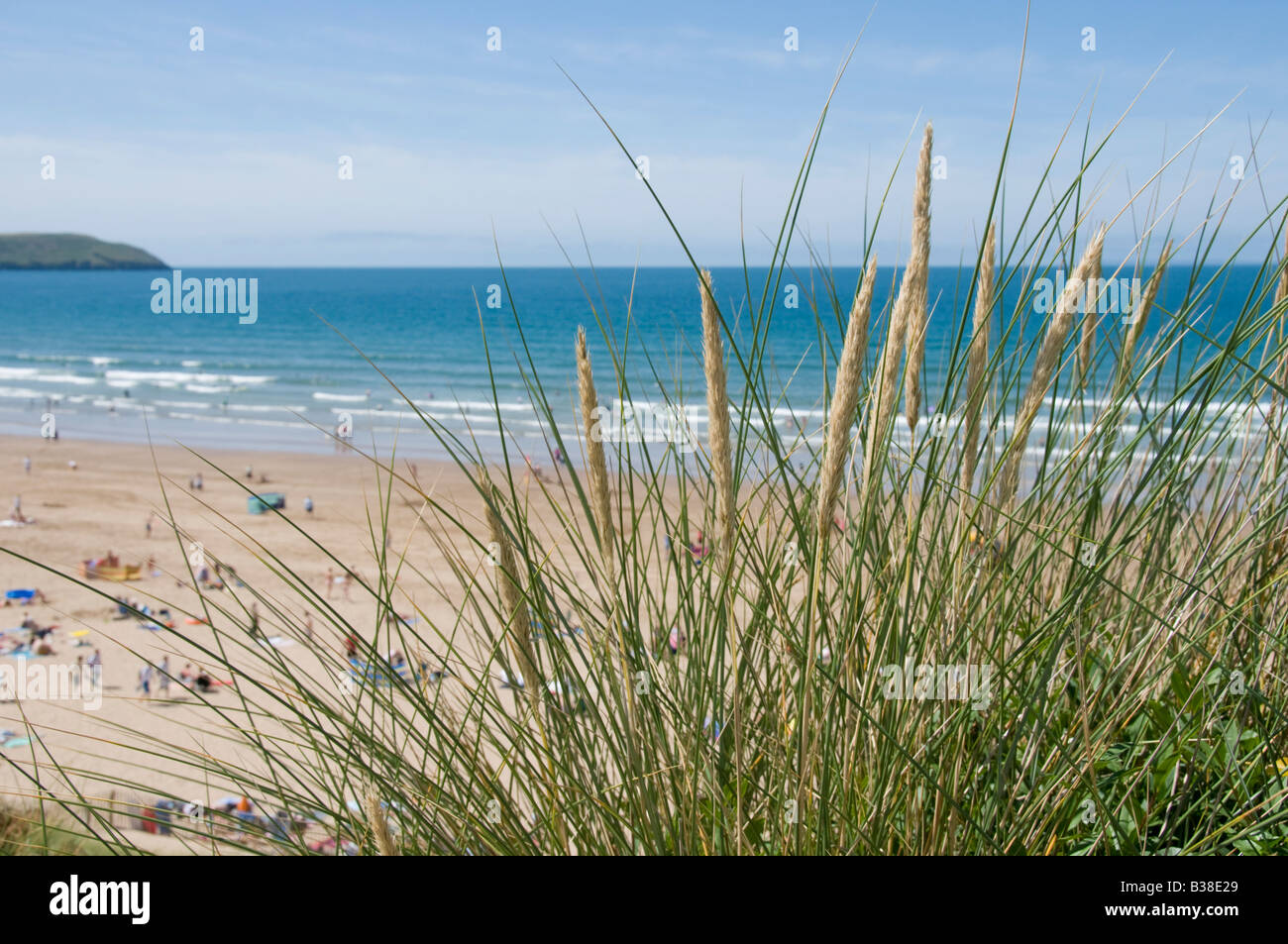 Woolacombe dunes hi-res stock photography and images - Alamy