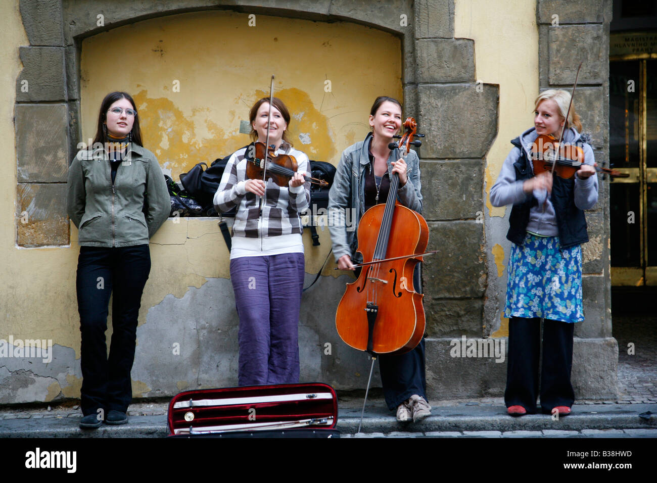 Women street prague czech republic hi-res stock photography and images ...