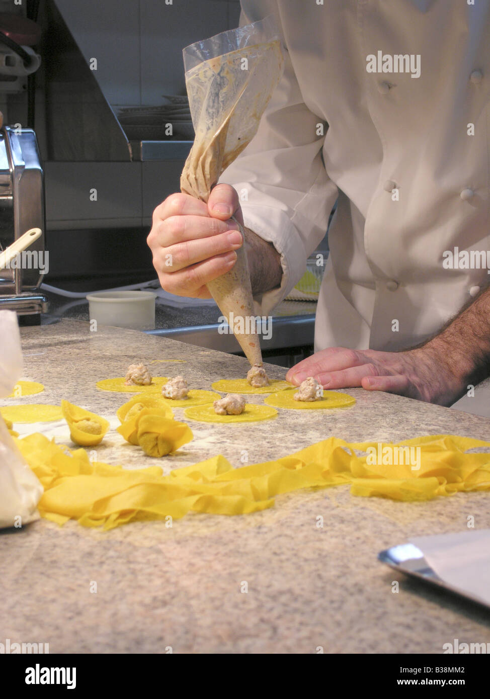 italian ravioli,ravioli cooking Stock Photo - Alamy