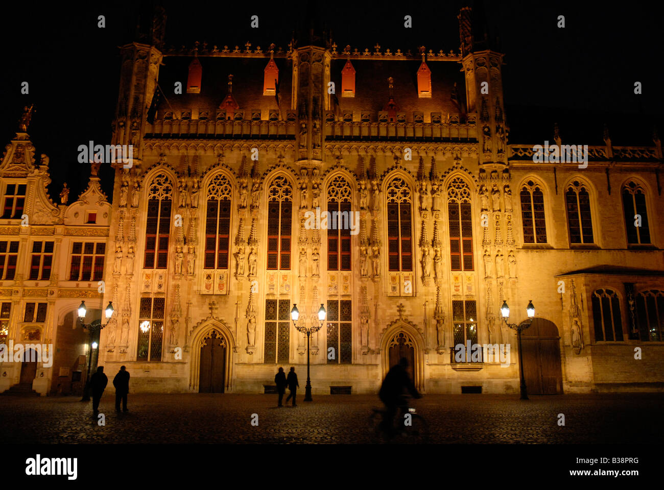 The Stadhuis in the Burg in Old town of Bruges Belgium World heritage ...