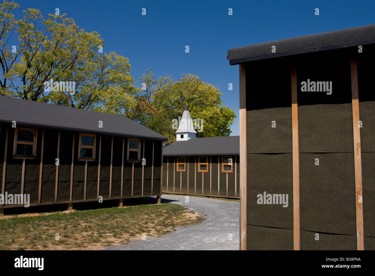 Wwii army barracks hi-res stock photography and images - Alamy