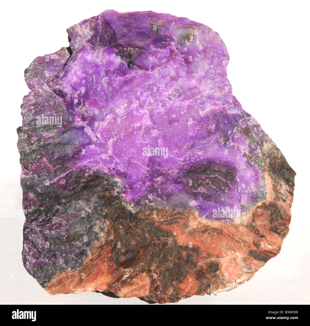 Rough Gem Sugilite or Wesselite from the Kalahari manganese field mines ...