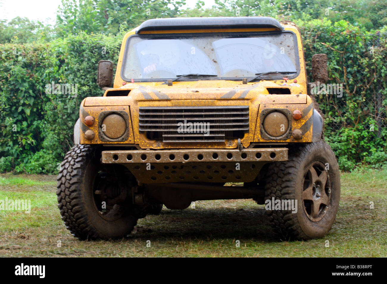 Bowler built racing Land-Rover wildcat Stock Photo - Alamy