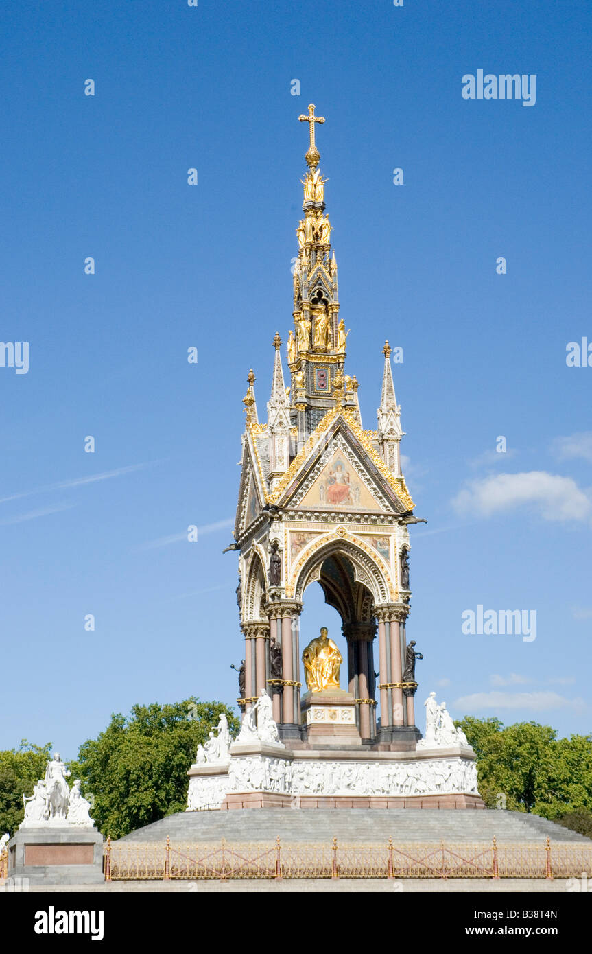 The Albert Memorial in Kensington Gardens, Hyde Park, Kensington London Stock Photo - Alamy