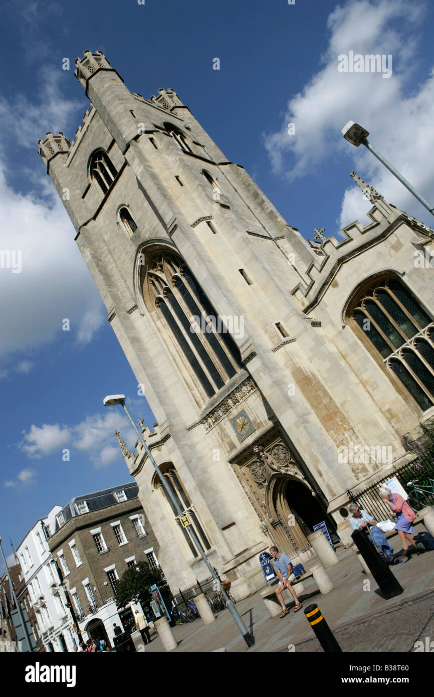 England britain uk gb cambridge university church great st mary hi-res ...