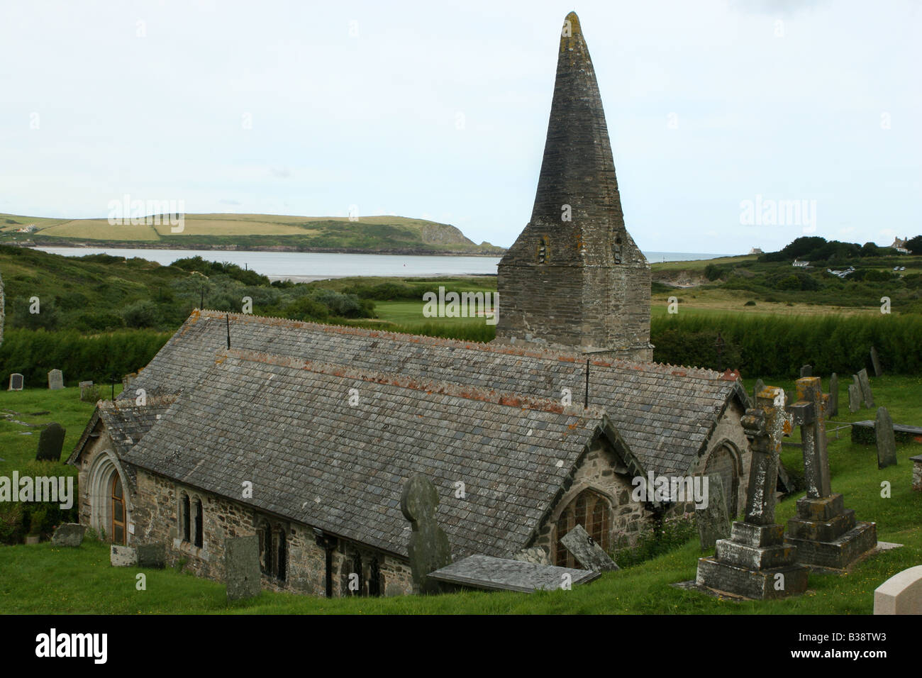 St Enodoc Church, Trebetherick, Cornwall, UK Stock Photo - Alamy