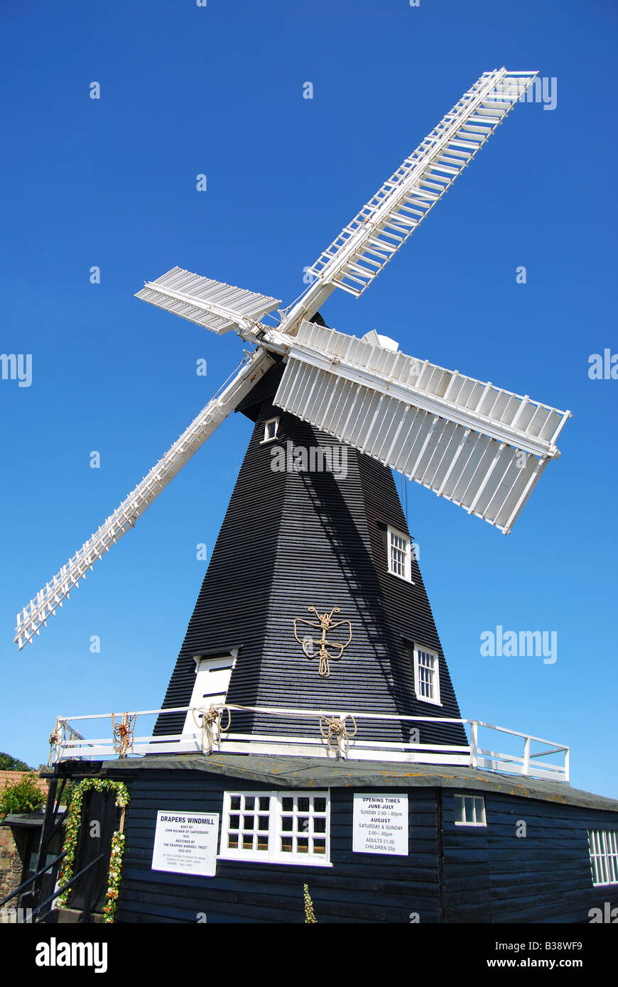 Drapers Windmill, Margate, Kent, England, United Kingdom Stock Photo ...