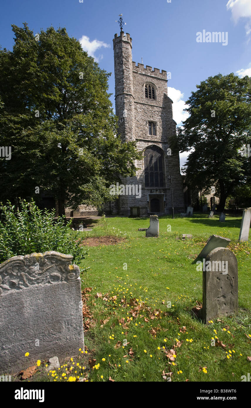 Tower of St Margaret's Parish Church Barking Abbey. London Borough of ...