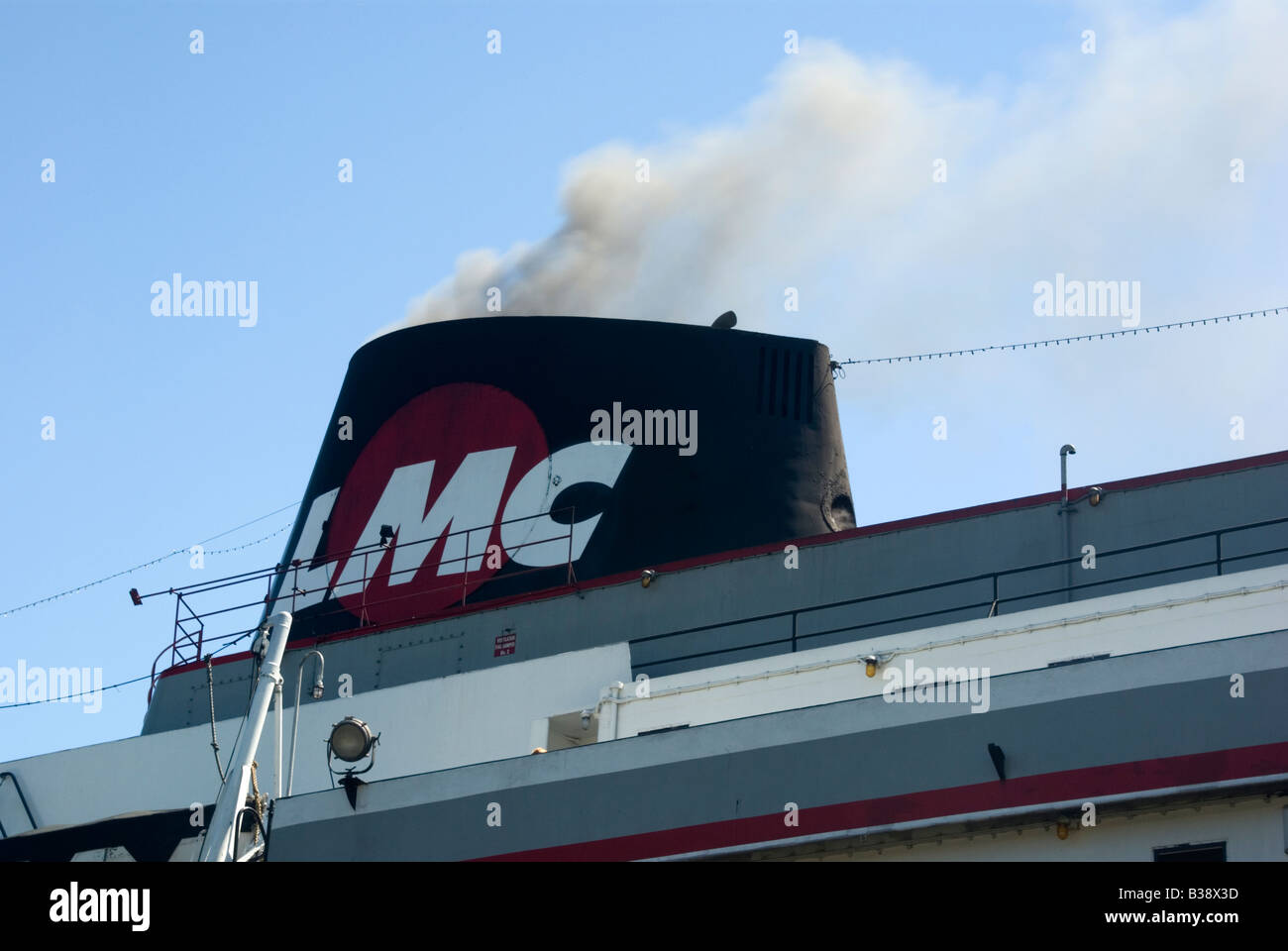 Ship smoke stack hi-res stock photography and images - Alamy