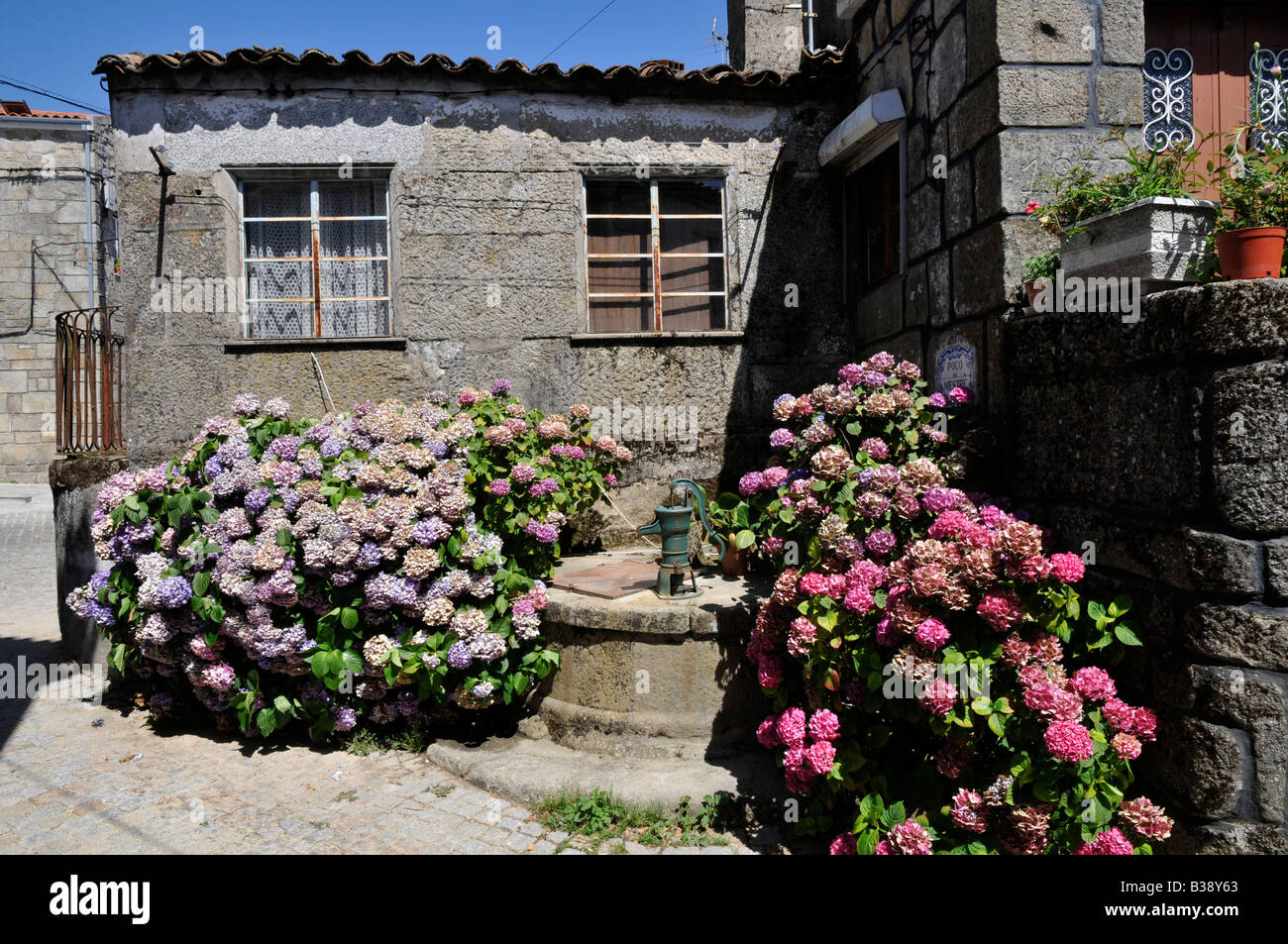 Trancoso, Portugal. Old house Stock Photo - Alamy