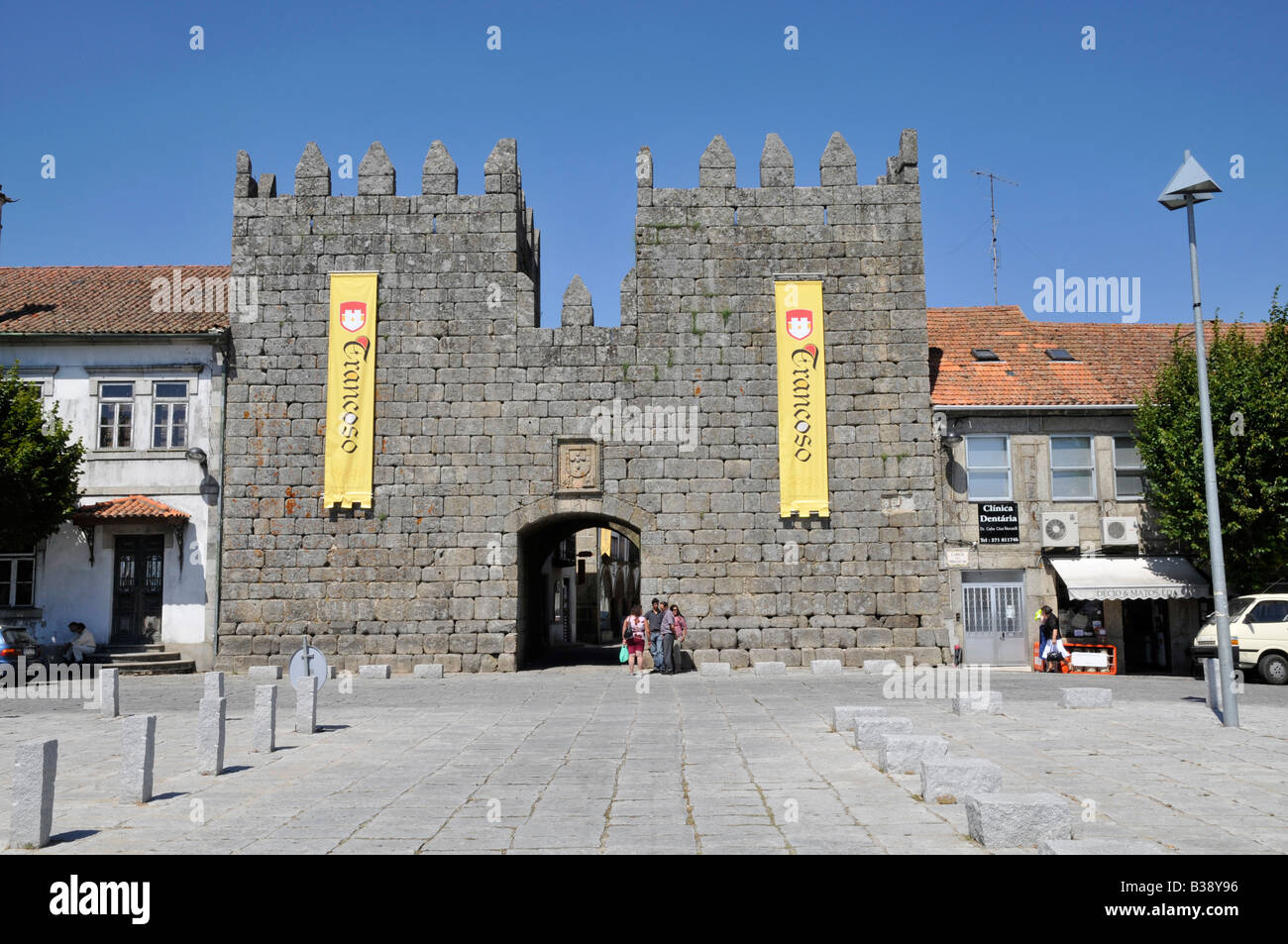 Medieval village of Trancoso, Portugal Stock Photo - Alamy