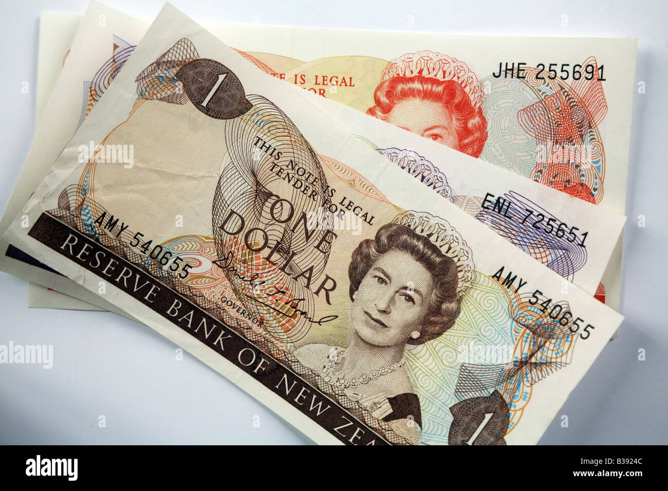 New zealand money one hi-res stock photography and images - Alamy