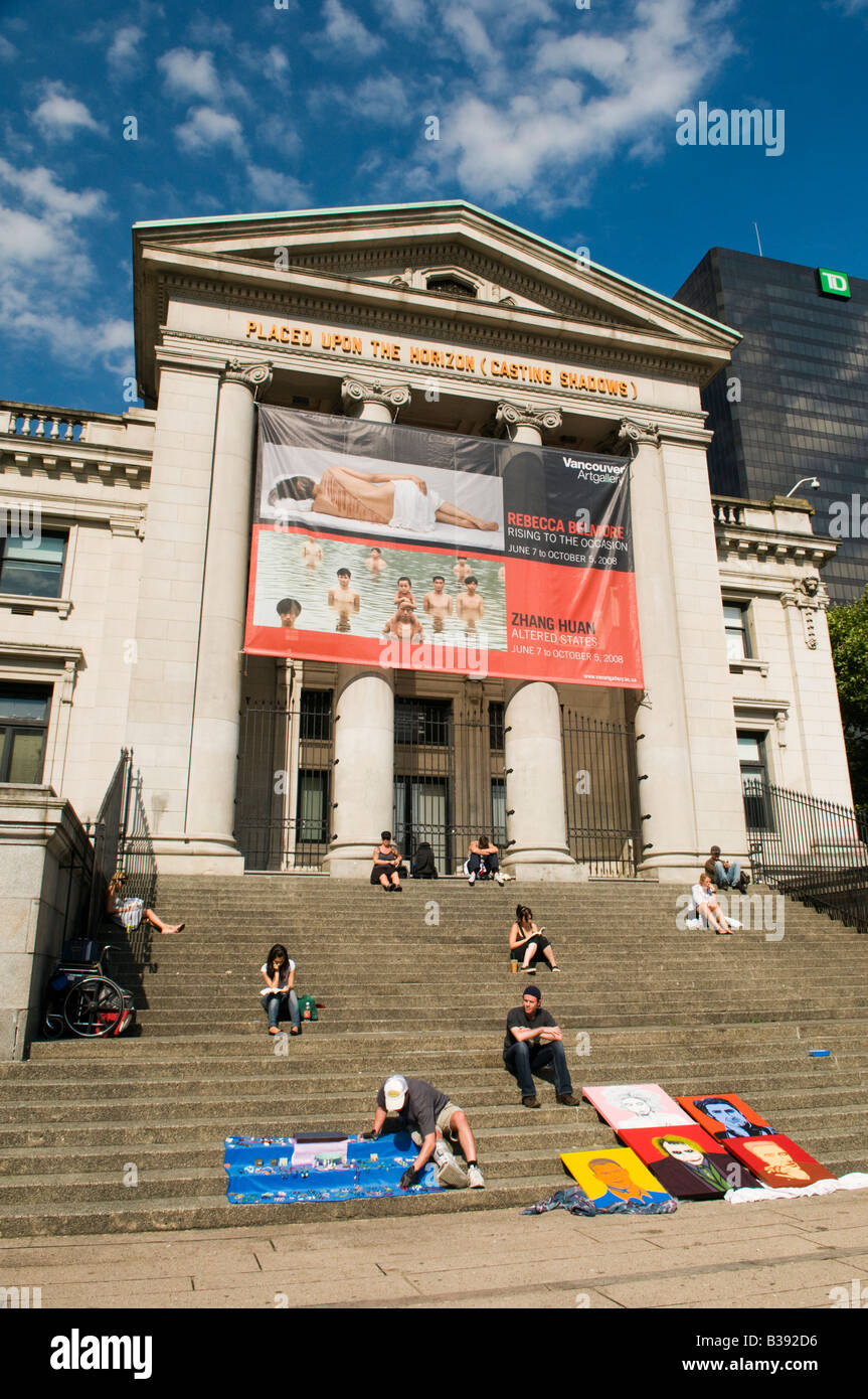 Robson square hi-res stock photography and images - Alamy