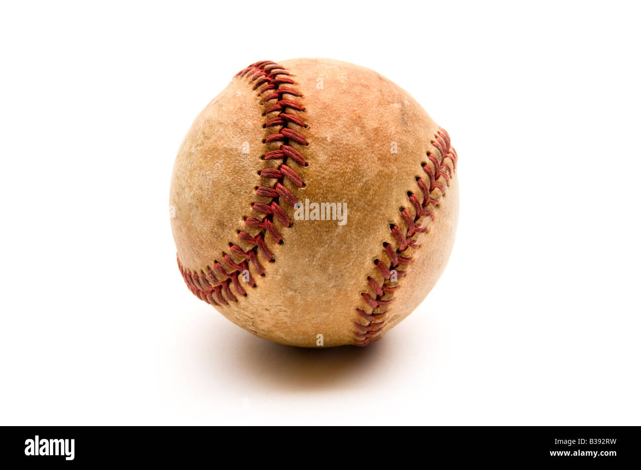 White leather baseball on hi-res stock photography and images - Alamy