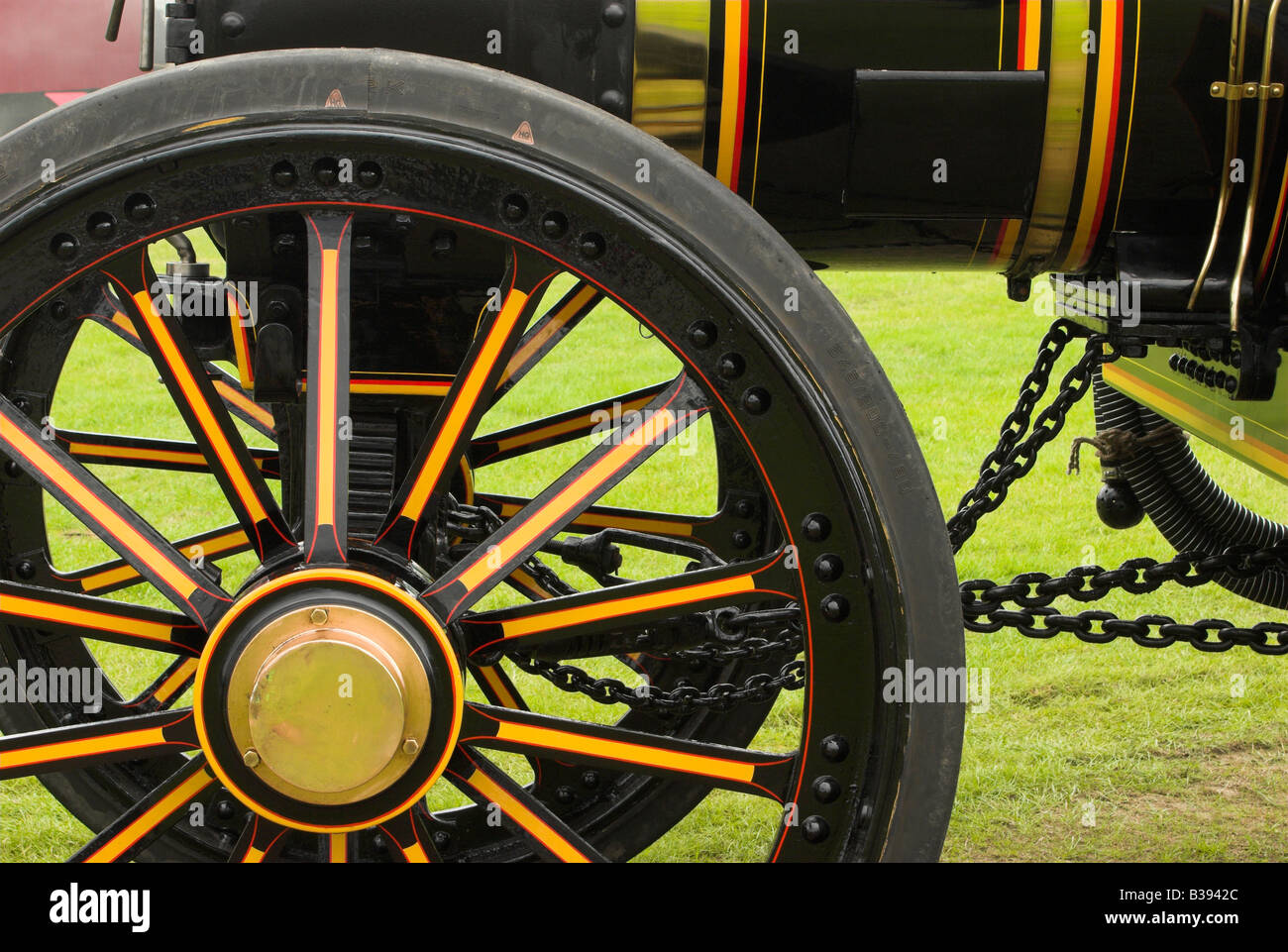 Steam engine colours Stock Photo - Alamy