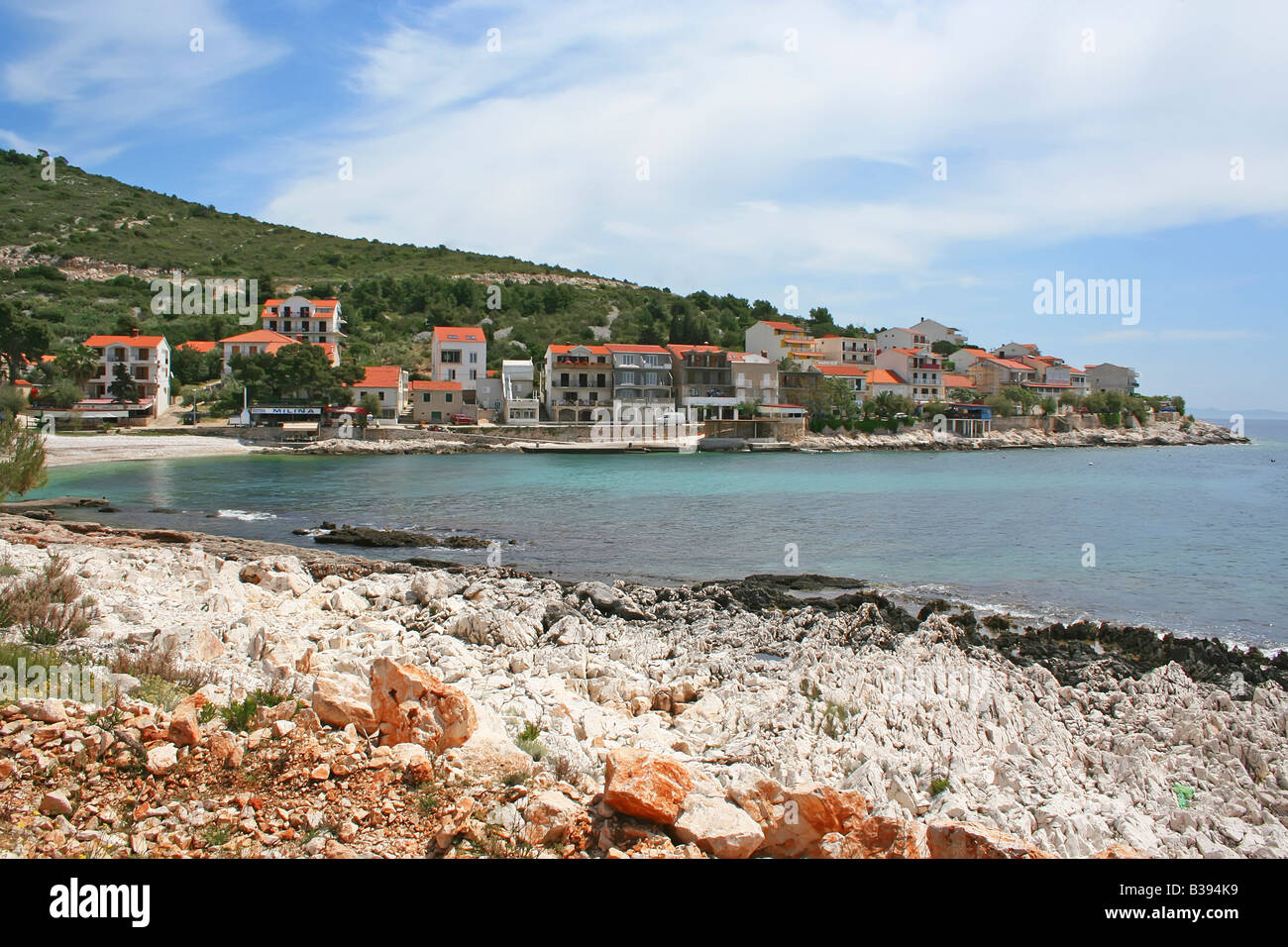Milna, Island Hvar, Croatia Stock Photo - Alamy