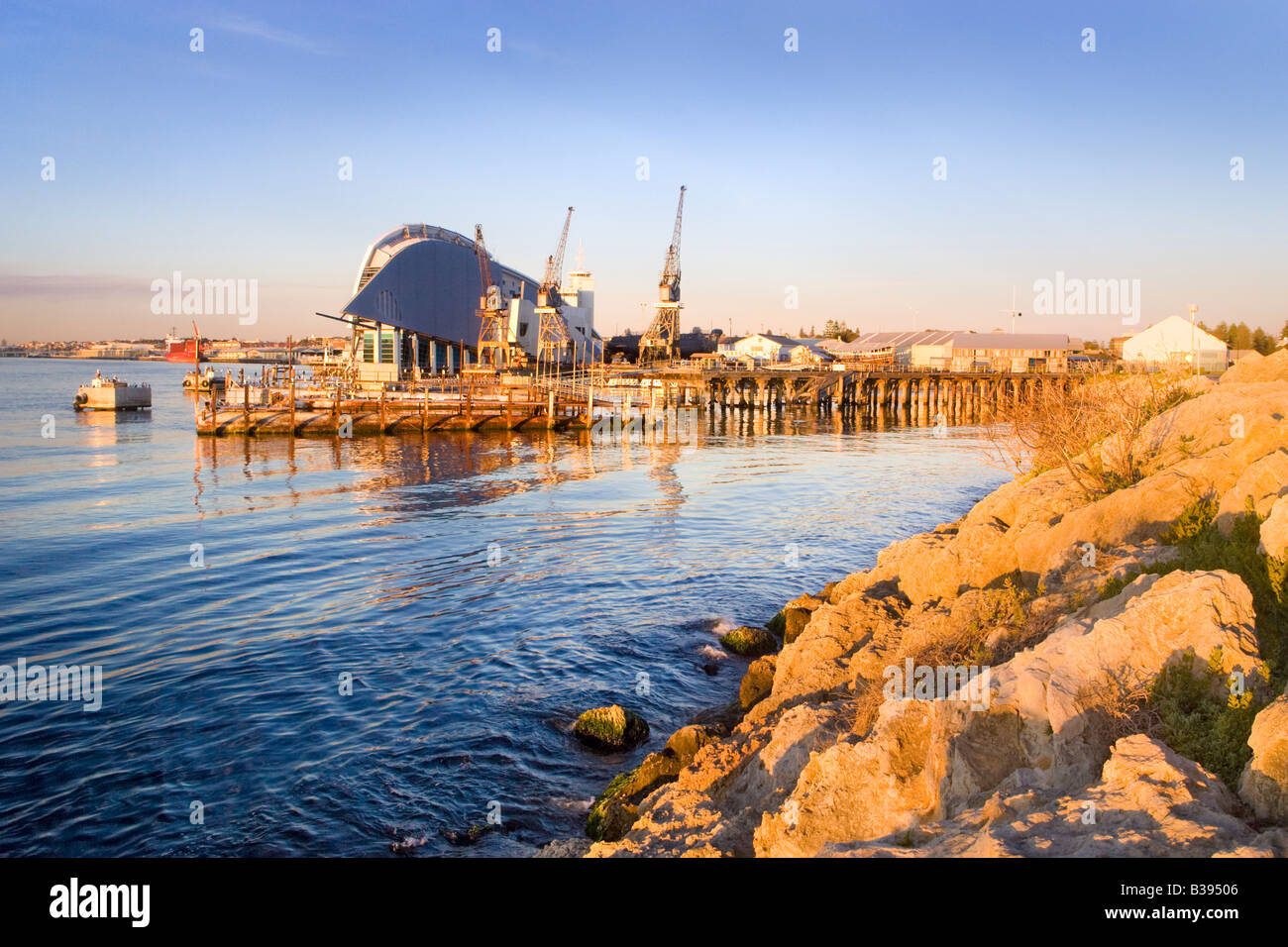 Fremantle Harbour and Western Australian Maritime Museum. Perth ...