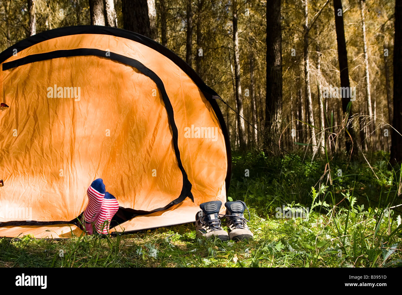 Shoes off sleeping hi-res stock photography and images - Alamy