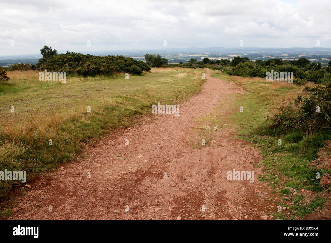 summit of walton hill part of the national trust worcestershire england ...