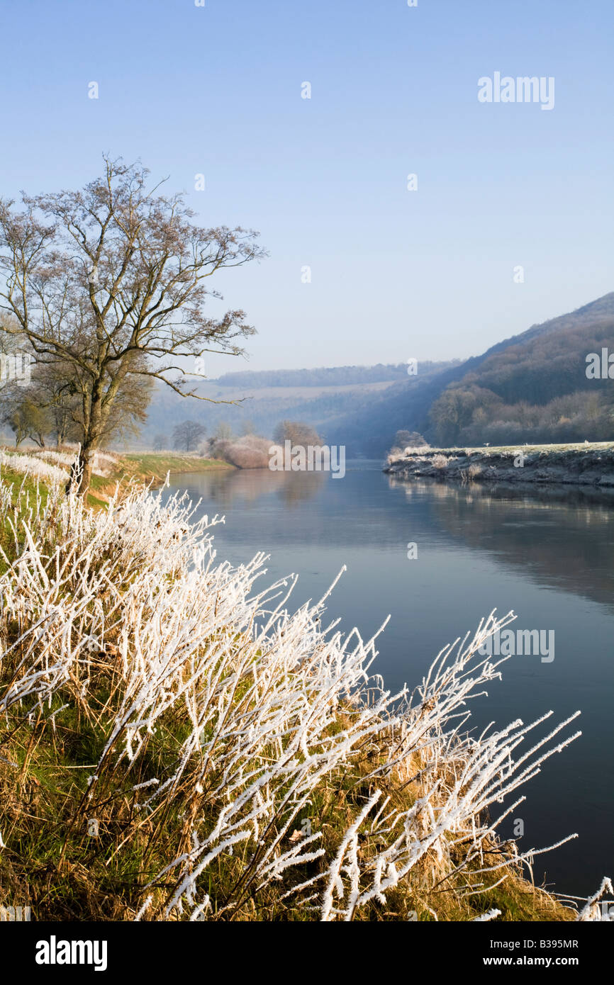River Wye Wye Valley Stock Photo - Alamy