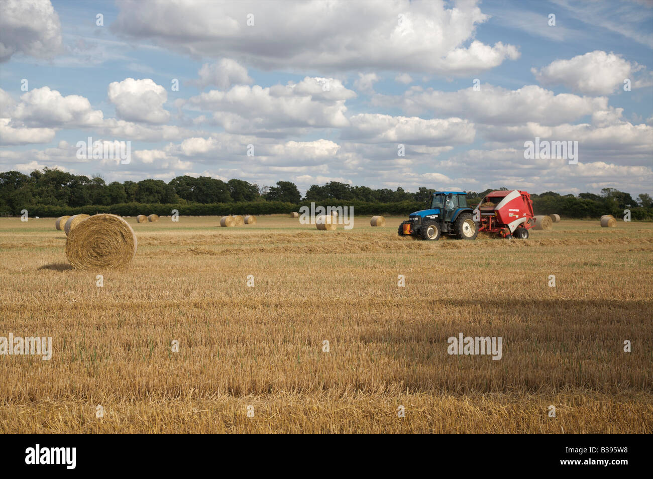 Straw Baling High Resolution Stock Photography and Images - Alamy