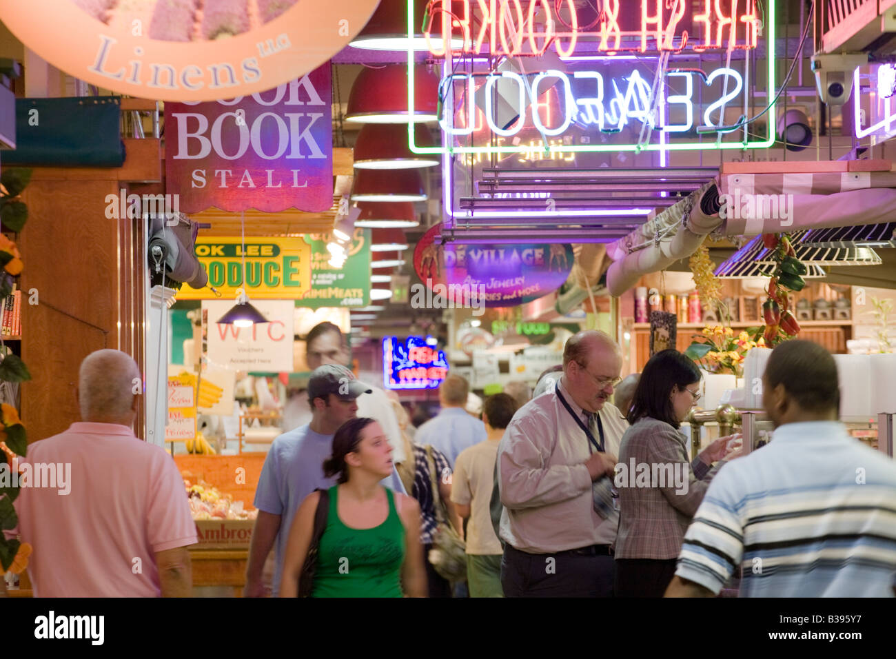 Reading Terminal Market Philadelphia Pennsylvania Stock Photo - Alamy