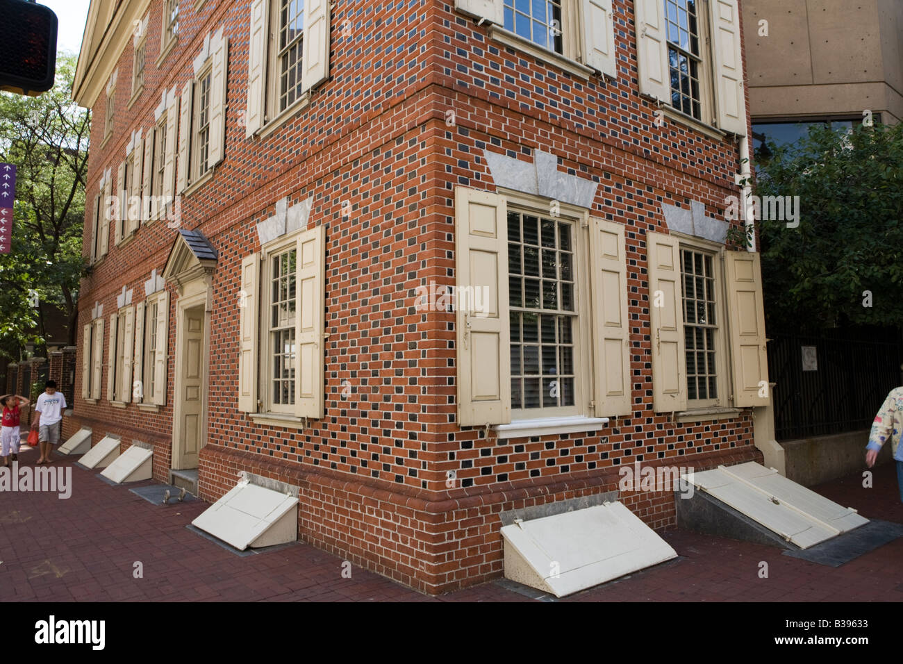 Graff House aka Declaration House where Thomas Jefferson drafted ...