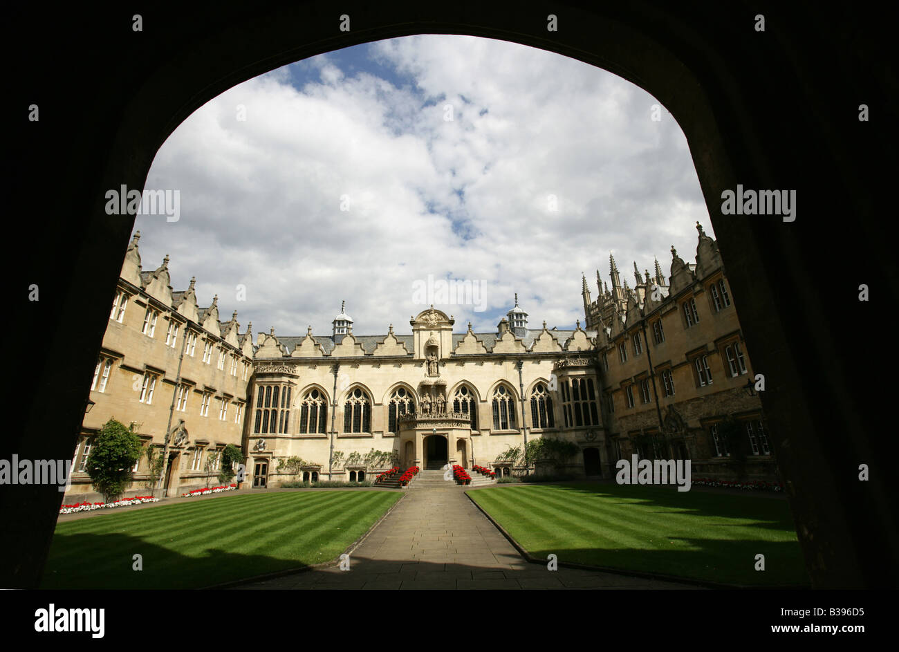 City of Oxford, England. Oxford’s Oriel College, also known as King’s ...