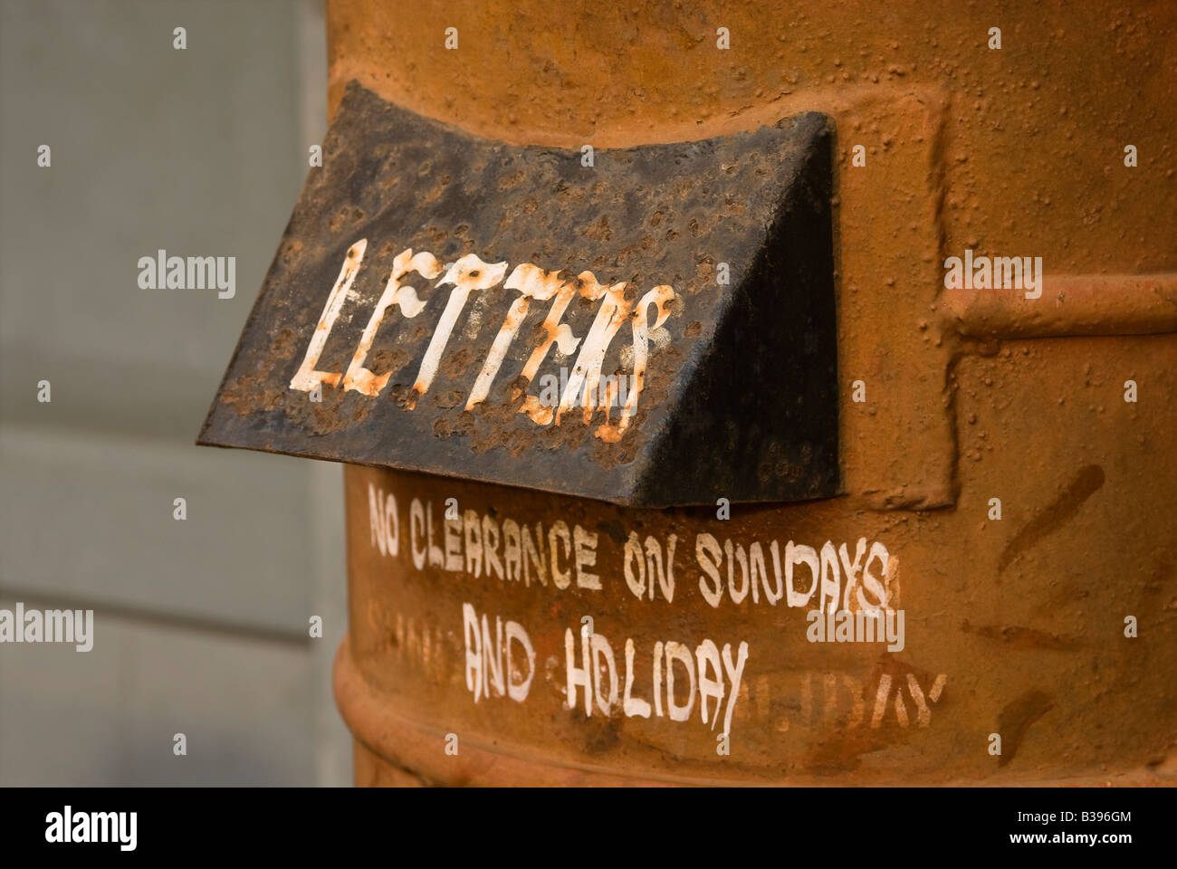 Post box in Kerala, India Stock Photo - Alamy
