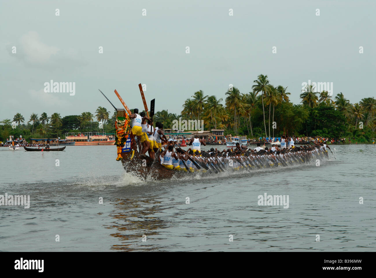 Nehru Trophy boat race at Alleppey,Kerala,India Stock Photo - Alamy
