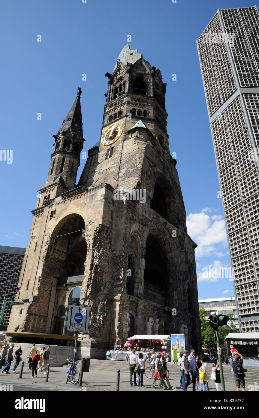Kaiser Wilhelm Memorial Church, Berlin Stock Photo - Alamy