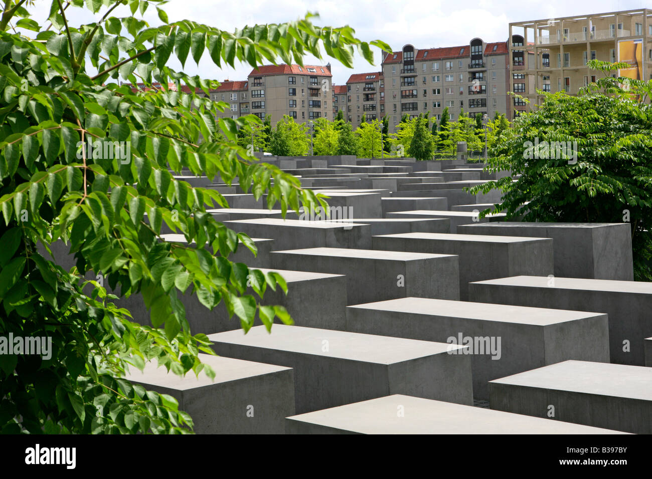 Deutschland, Berlin, Holocaust-Mahnmal, Germany Holocaust Memorial in ...