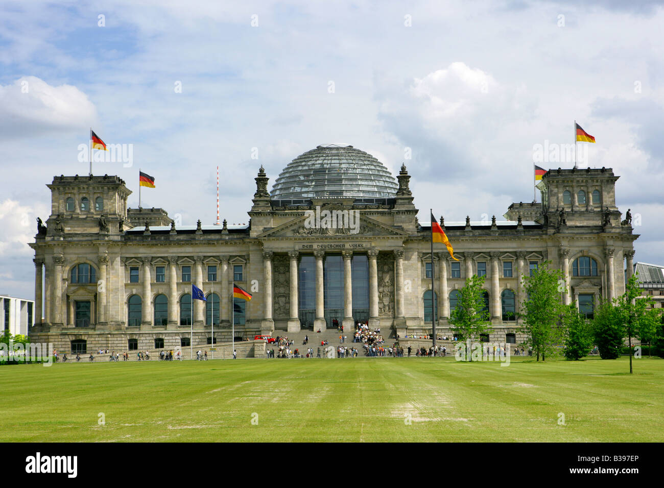 Deutschland, Berlin, Reichstagsgebaeude, Reichstag - German federal ...