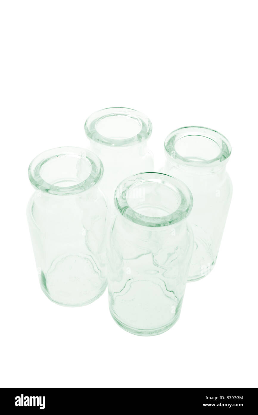 Empty transparent glass jars hi-res stock photography and images - Alamy