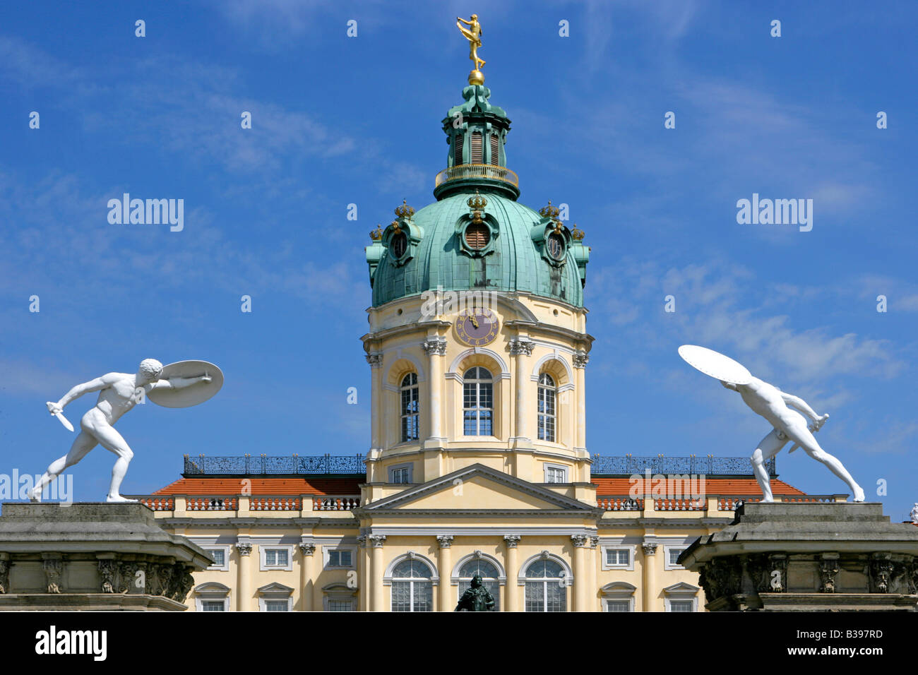 Deutschland, Germany, Berlin, Schloss Charlottenburg Castle Stock Photo ...