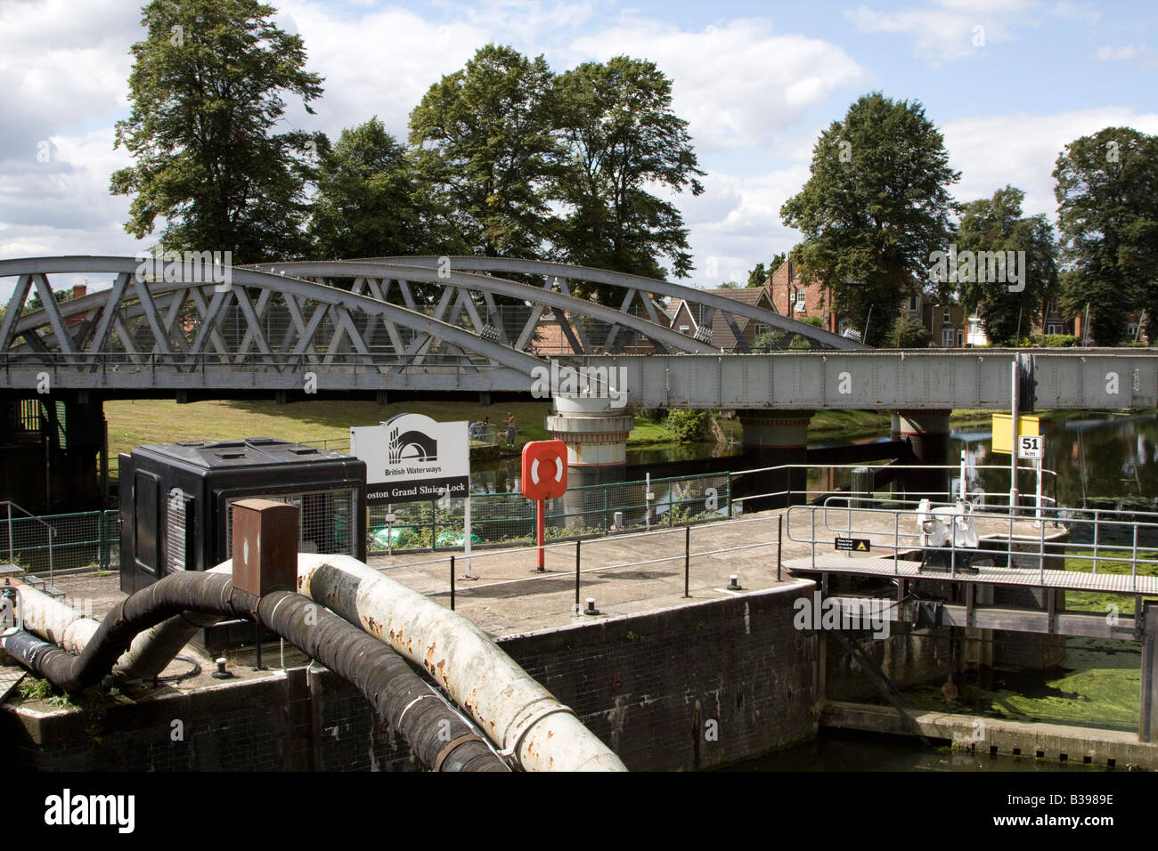 Boston Grand Sluice was opened in 1766 boston lincolnshire england uk ...